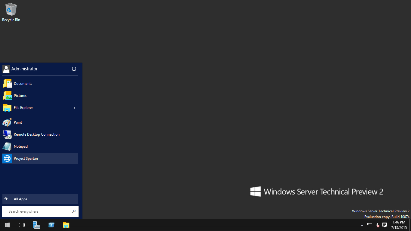 Windows Server 2016 Features